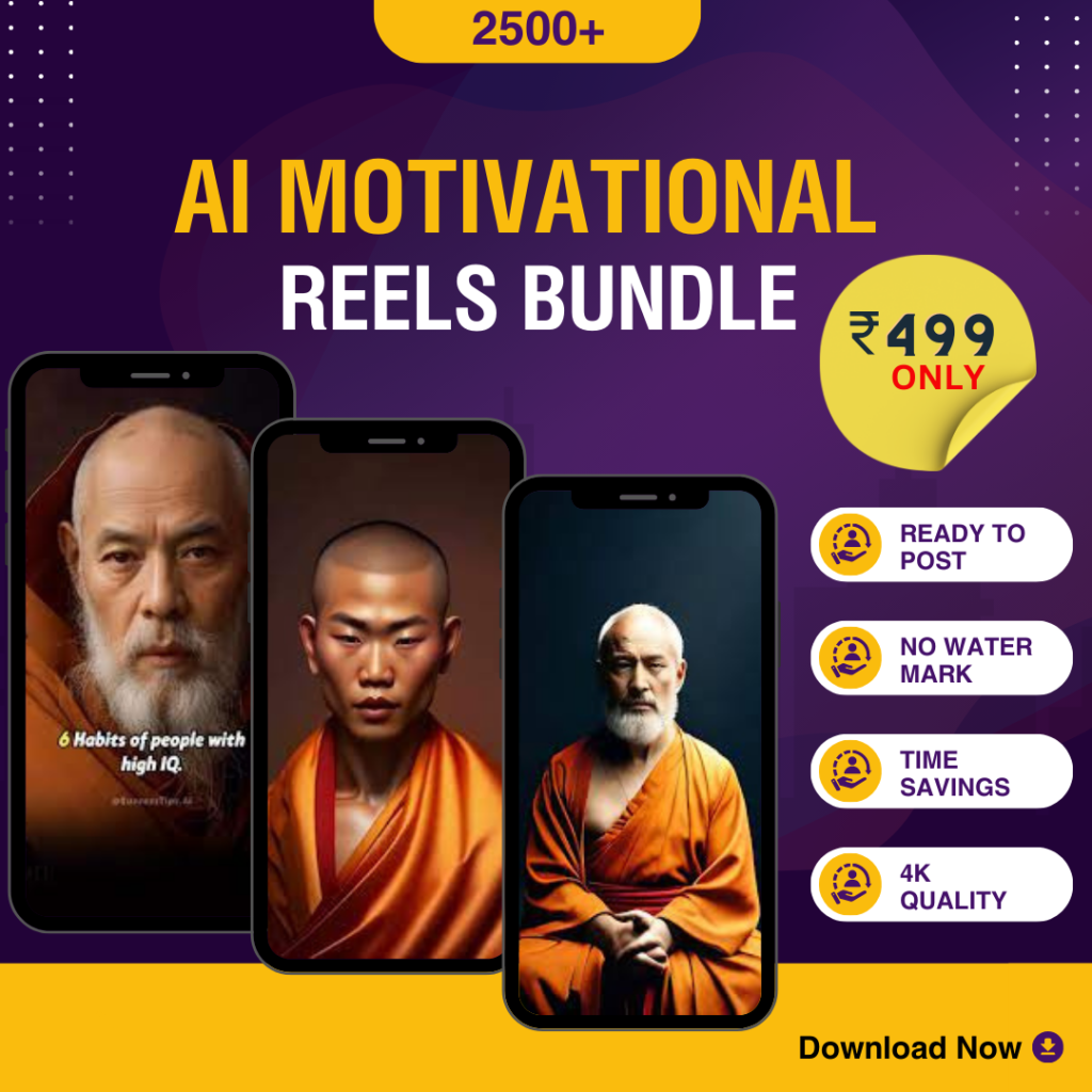 2500+ AI Motivational Reels – Master Brain International